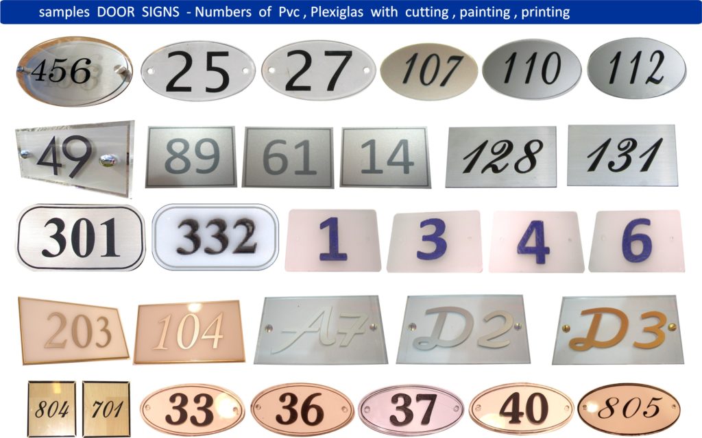 Door Plexi Signs – Colori Advertising