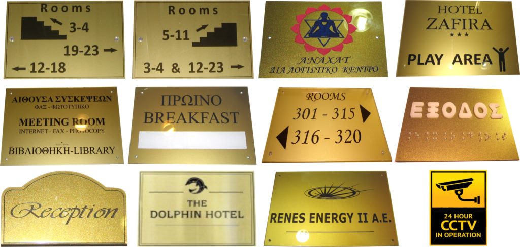 Door Plexi Signs – Colori Advertising